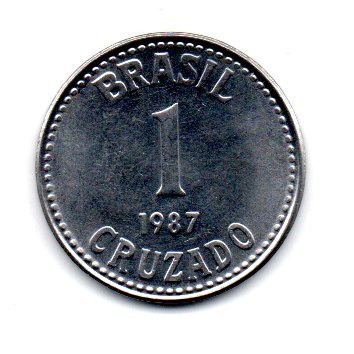 Numis Market - 1987 - 1 Cruzado - Moeda Brasil - Estado de Conservação ...