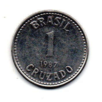 Numis Market - 1987 - 1 Cruzado - Moeda Brasil - Estado de Conservação ...