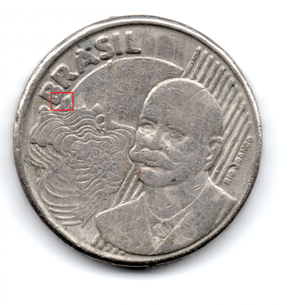 Numis Market - 2000 - 50 Centavos - ERRO : Cunho Quebrado (em cima do B de "Rio Branco" - Moeda ...